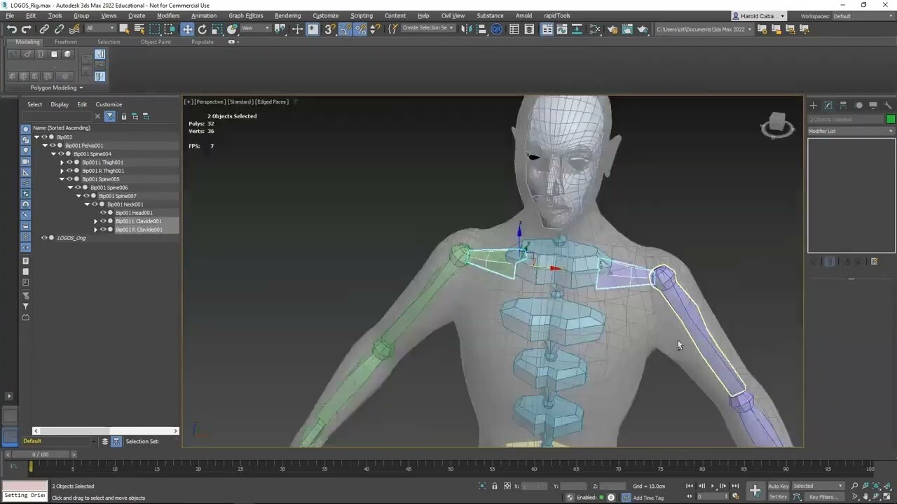 ArtStation - 3d Character Rigging