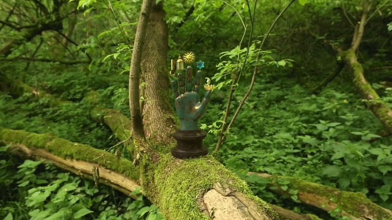 ArtStation - Hand in the forest