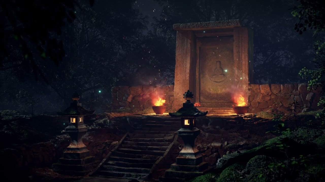 ArtStation - Mystical Japanese Shrine