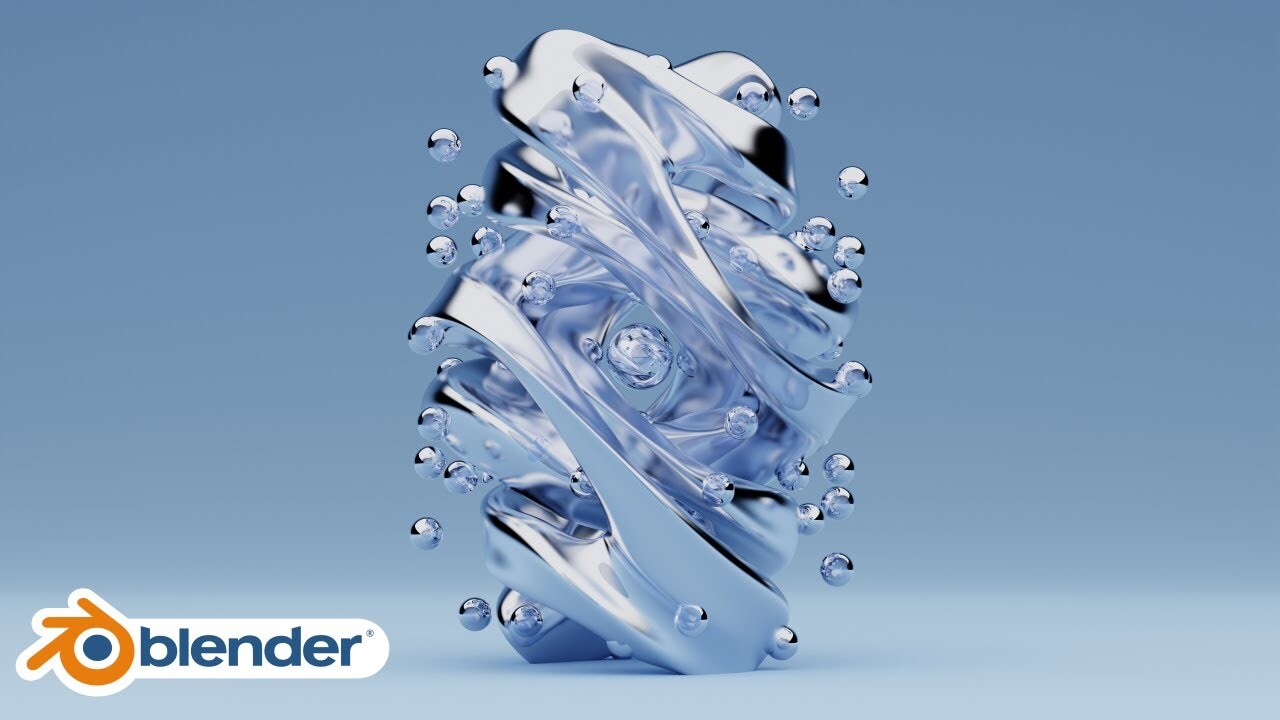 ArtStation - BLENDER ABSTRACT ART TUTORIAL