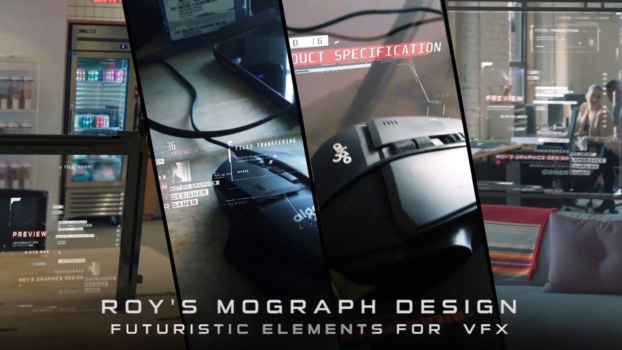 ArtStation - Pro Futuristic UI/OS using only for VFX & 3d MoGraph ...