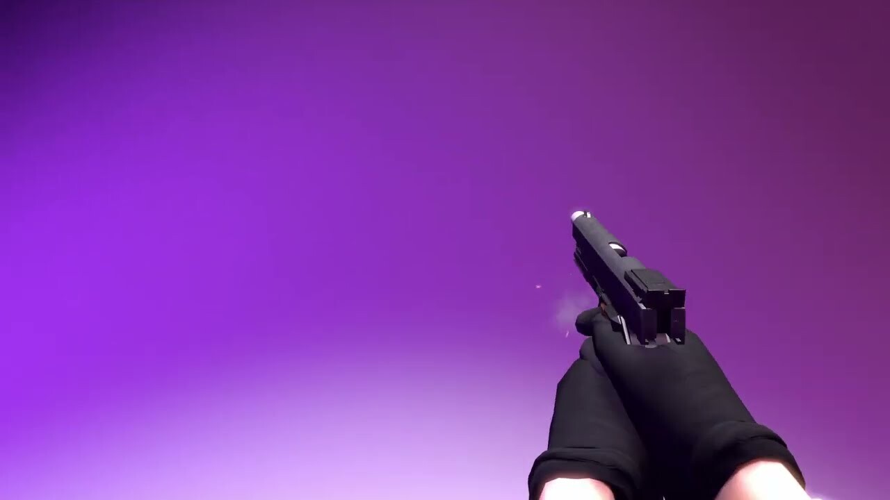 ArtStation - Colt M1911 reload animation