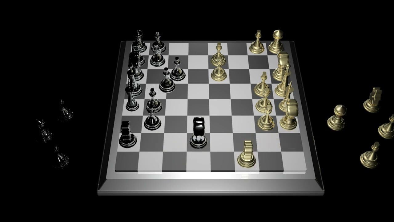 ArtStation - Chess Modelling & Animation