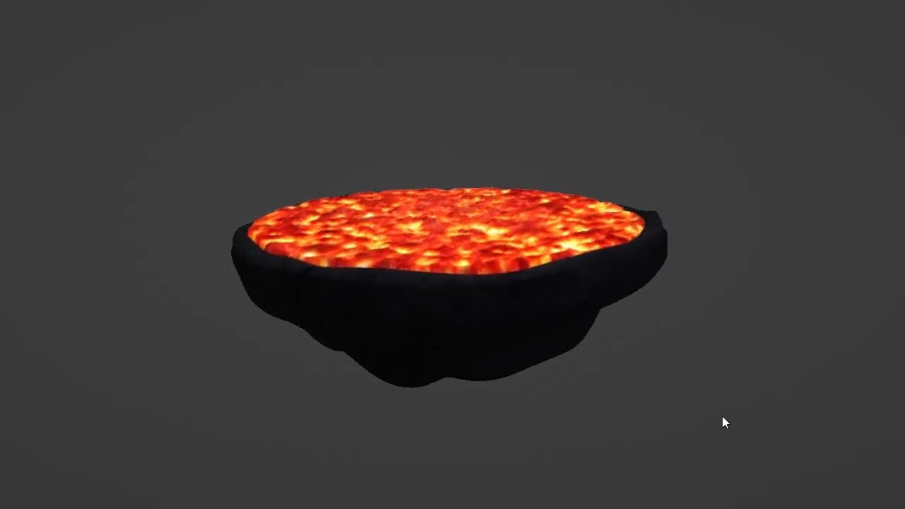 ArtStation - Lava Island - Animation