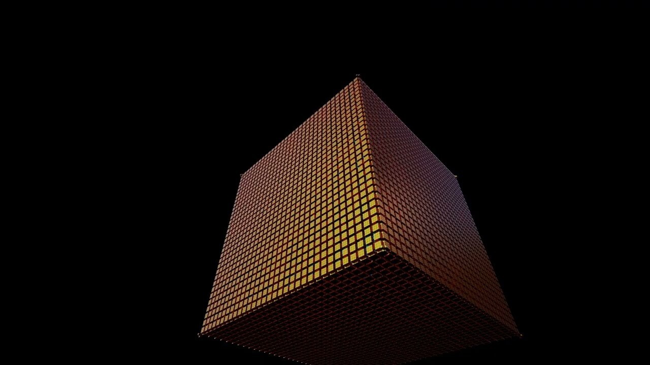 ArtStation - Cellular Automata - Rendered in Magicavoxel