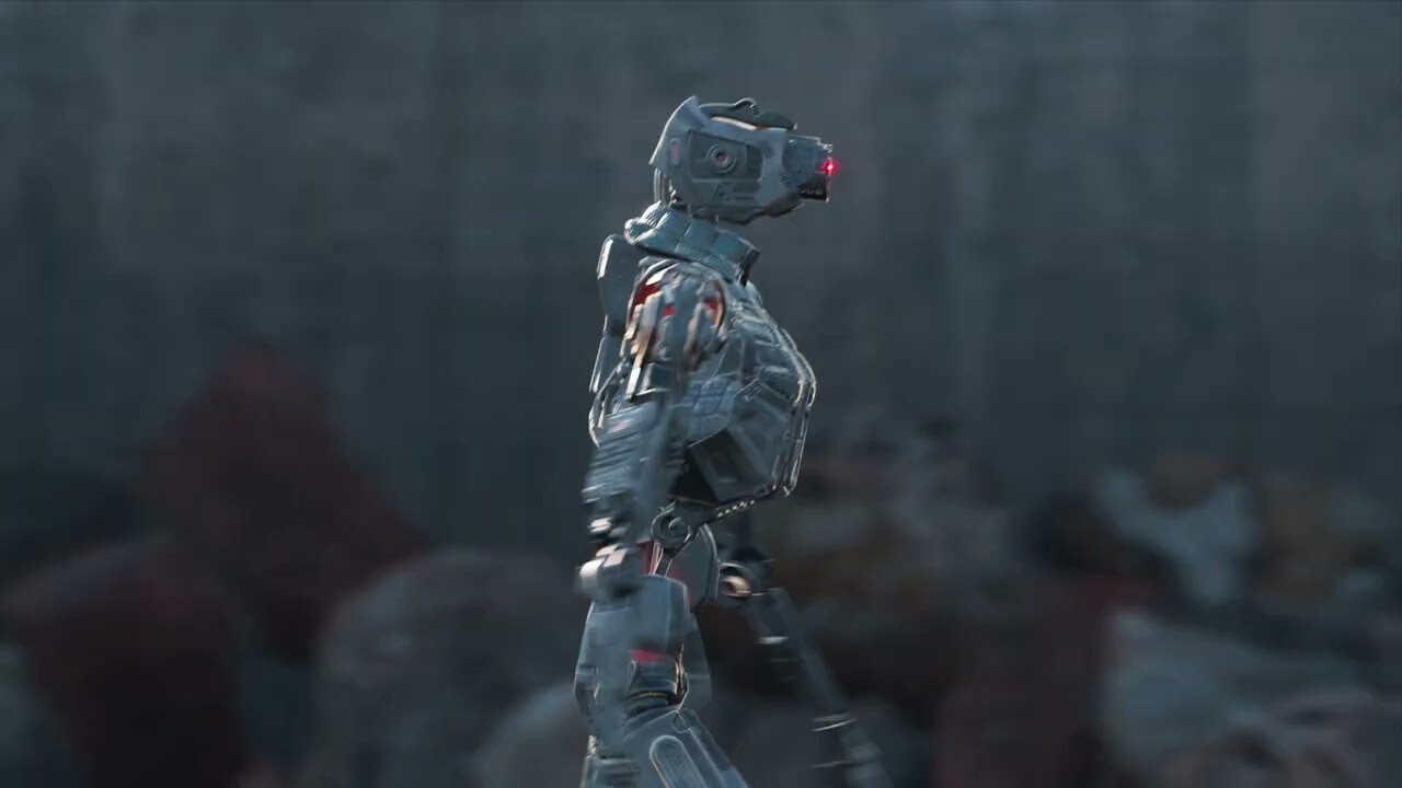ArtStation - CGI Robot cinematic | 4K render