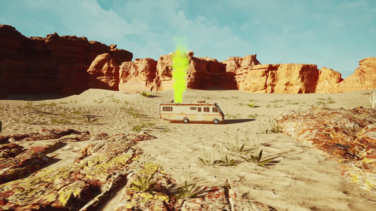 ArtStation - Making Meth scene|Breaking Bad