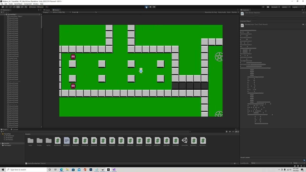 ArtStation - Bomberman Game