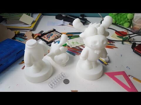 ArtStation - Moose Bobblehead