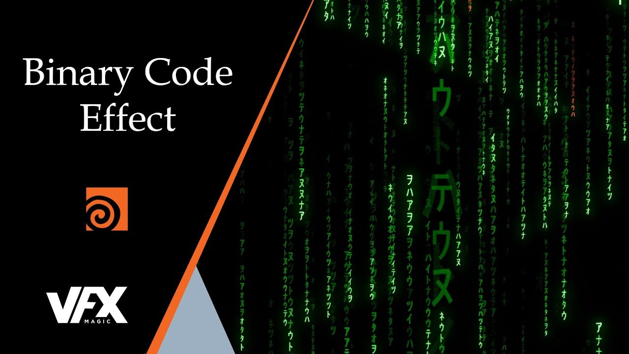 ArtStation - Houdini Binary Code Effect ( Hip File )