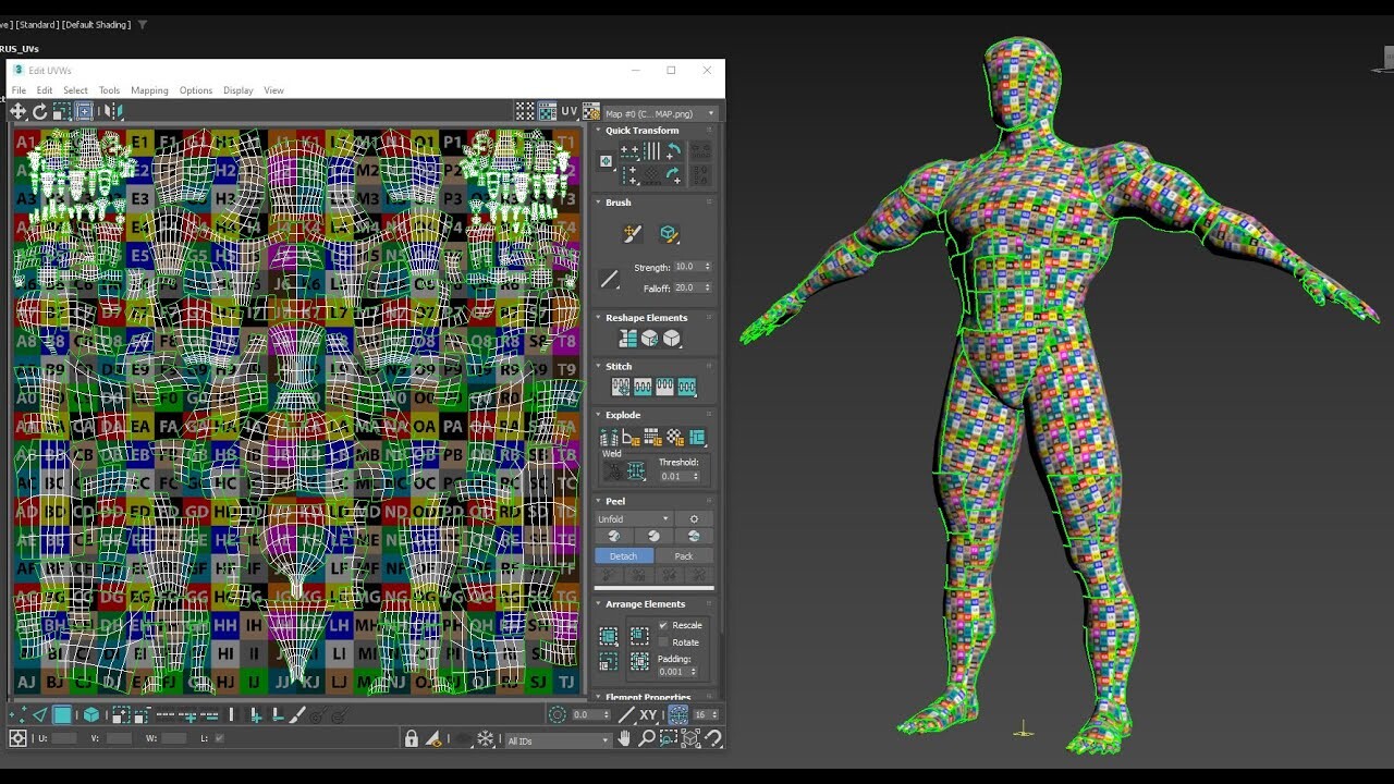 ArtStation - Character UV Mapping