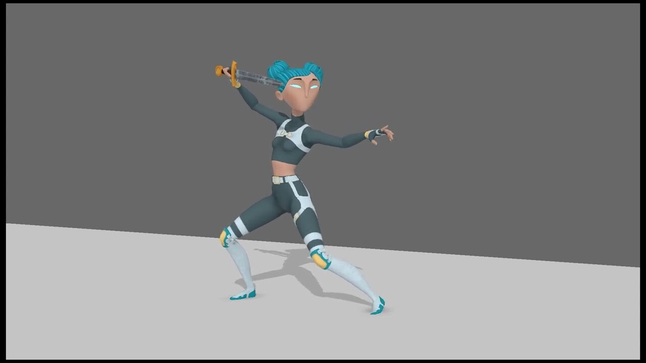 ArtStation - Game animation character