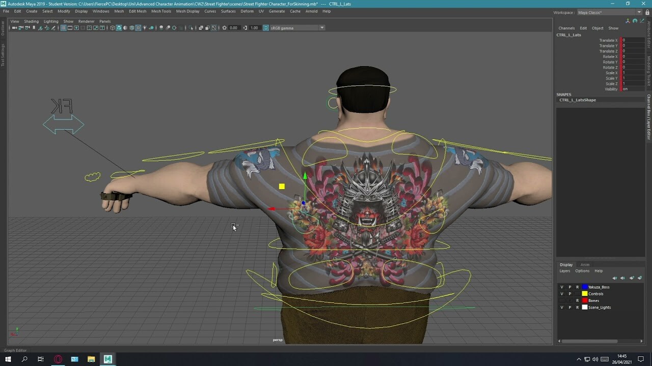 ArtStation - Yakuza Boss Rig Demo
