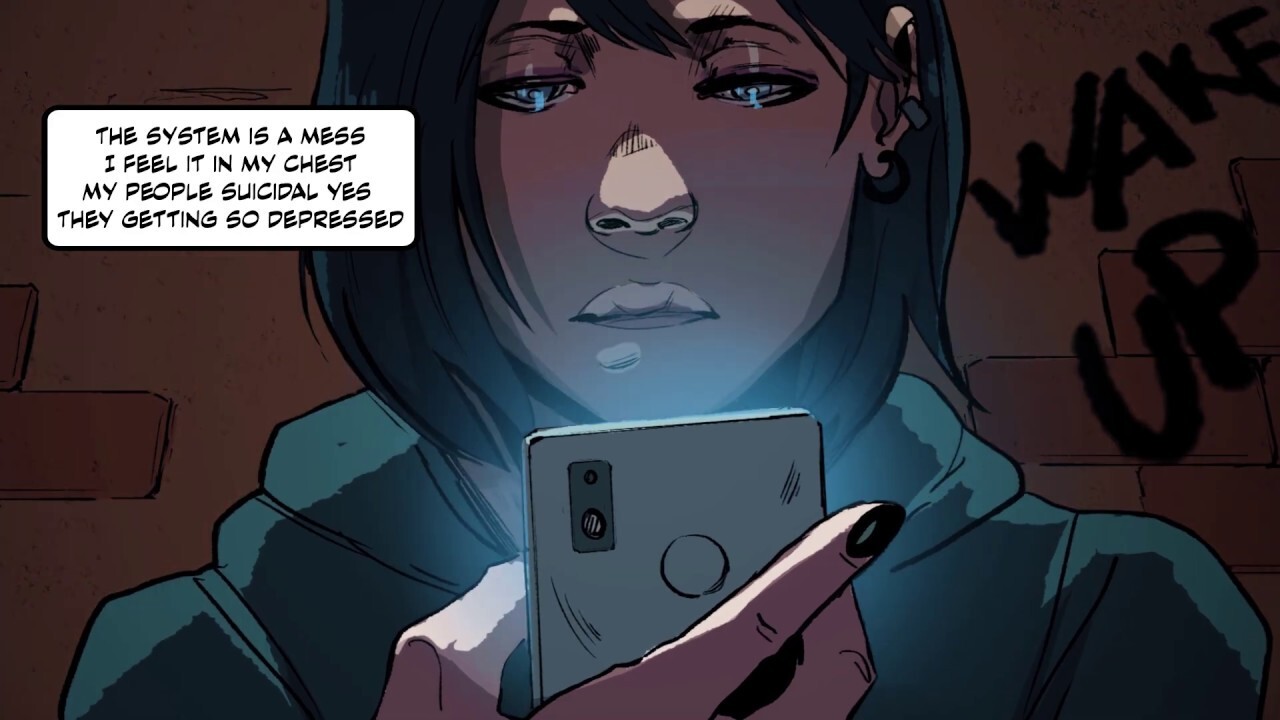 Lender Shell - Fire Every Day, Dub FX - motion comic