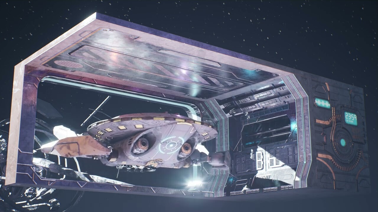 ArtStation - Spaceship