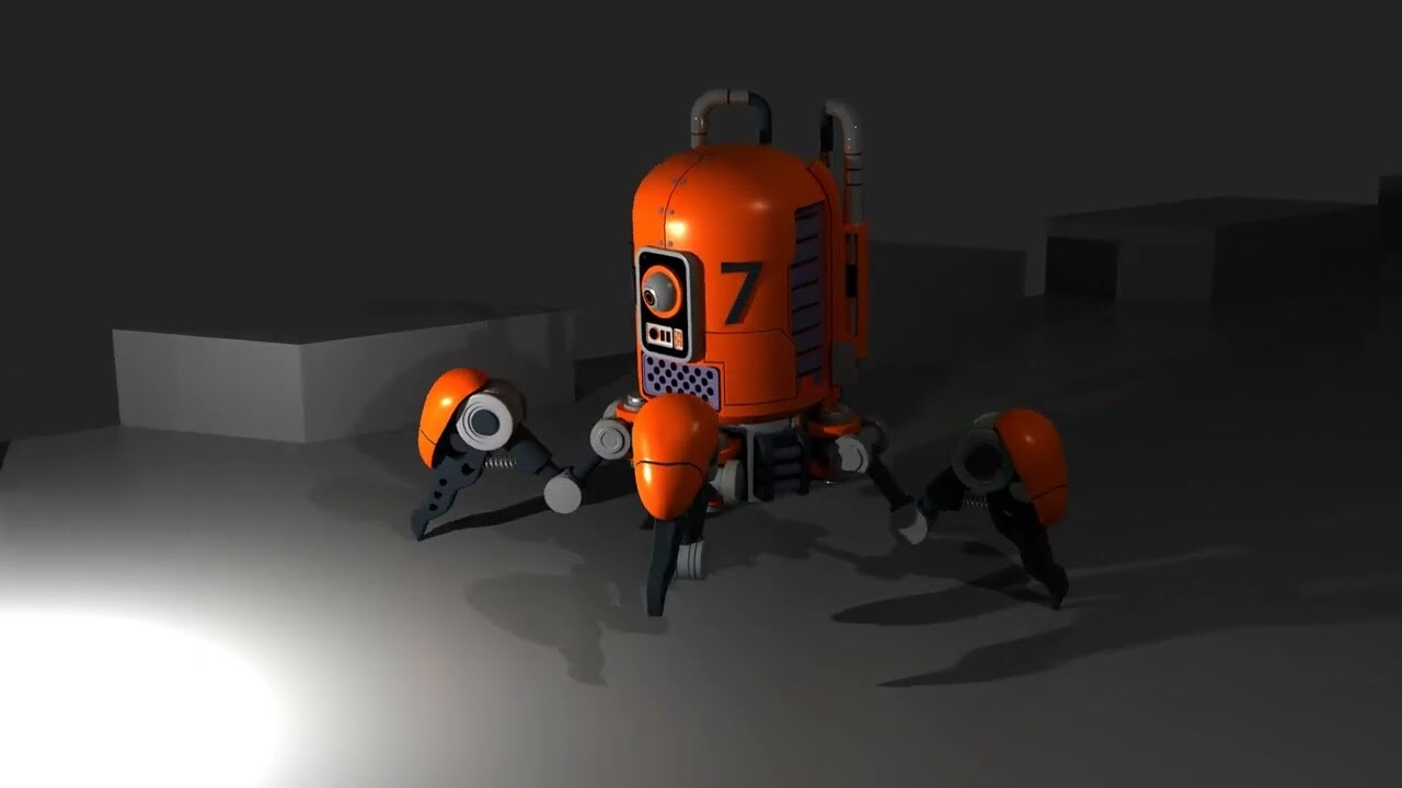 ArtStation - Cute Robot