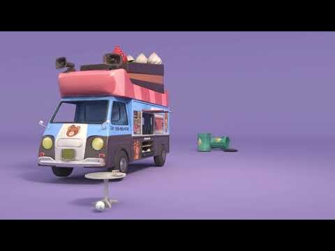 ArtStation - Cake Truck Animation