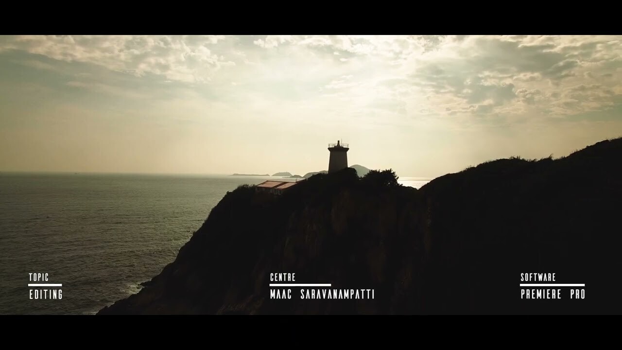 ArtStation - Prajeeth - Premiere Pro Project ( MAAC, Saravanampatti )