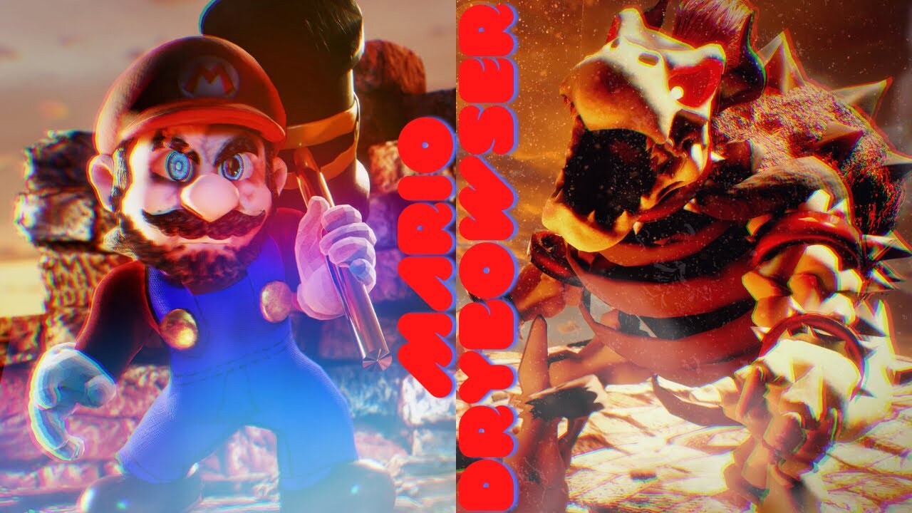 ArtStation - Mario 3D Blender Model