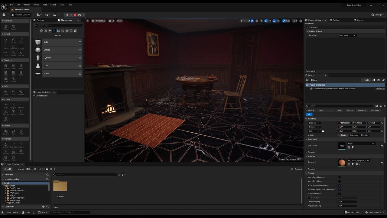 ArtStation - Fracture mode UE5