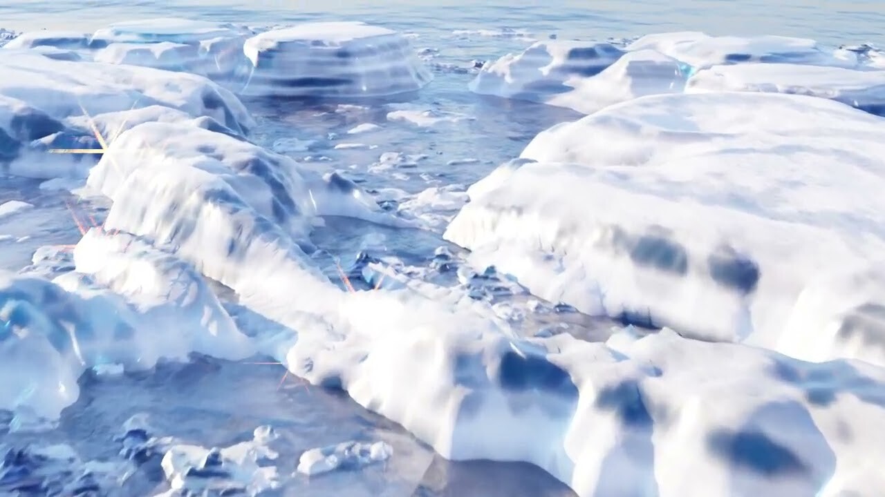 ArtStation - Polar Environment Camera Move