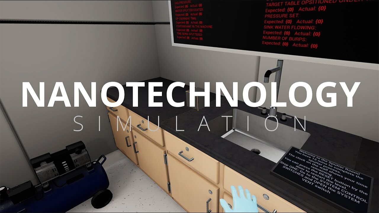 ArtStation - Nanotechnology VR Simulation