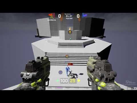 ArtStation - FPS 3v3 CTF level design demo