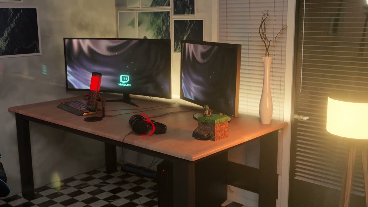 ArtStation - 3D intro for twitch streamer