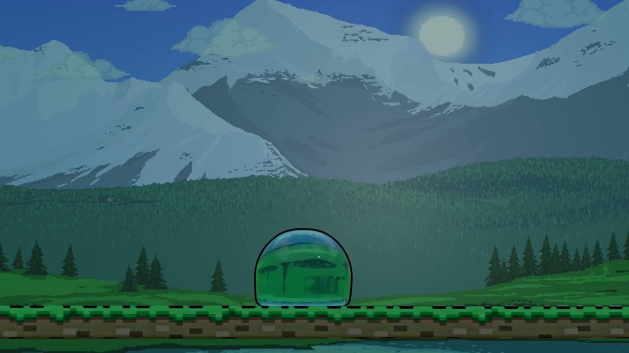 ArtStation - 3D model slime Terraria