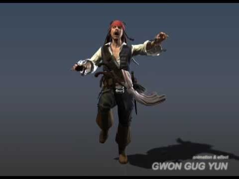 ArtStation - Jack sparrow walk & run
