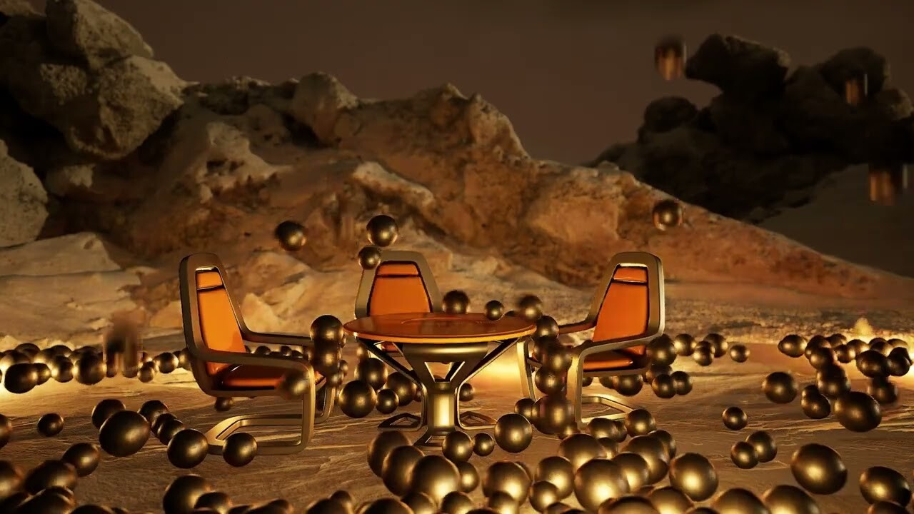 ArtStation - UE5 physics testing - steel balls ☺