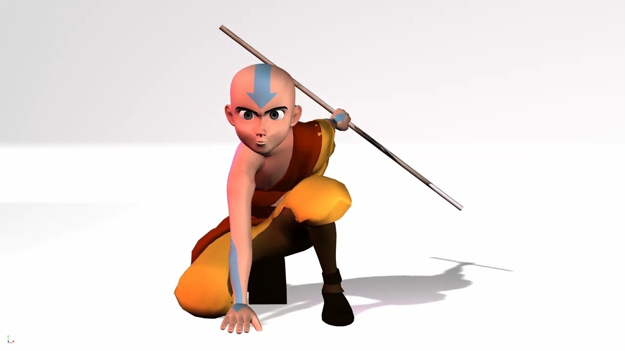 ArtStation - anag 3D Animation character Pose