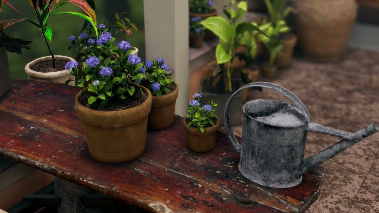 ArtStation - Small Apartment Garden (Unity3d)