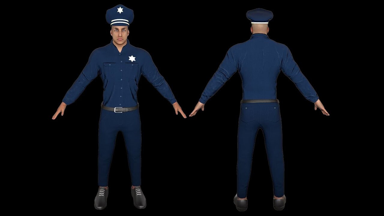 ArtStation - Policeman