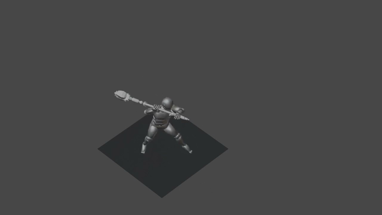 ArtStation - 2H Mace Skills - Mace Combat Tests