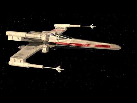 ArtStation - X-Wing 3D model