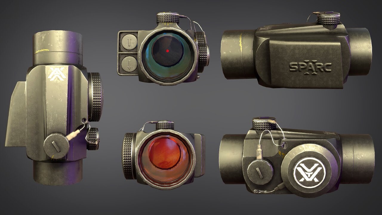 ArtStation - Vortex Optics Sparc II Red Dot Sight