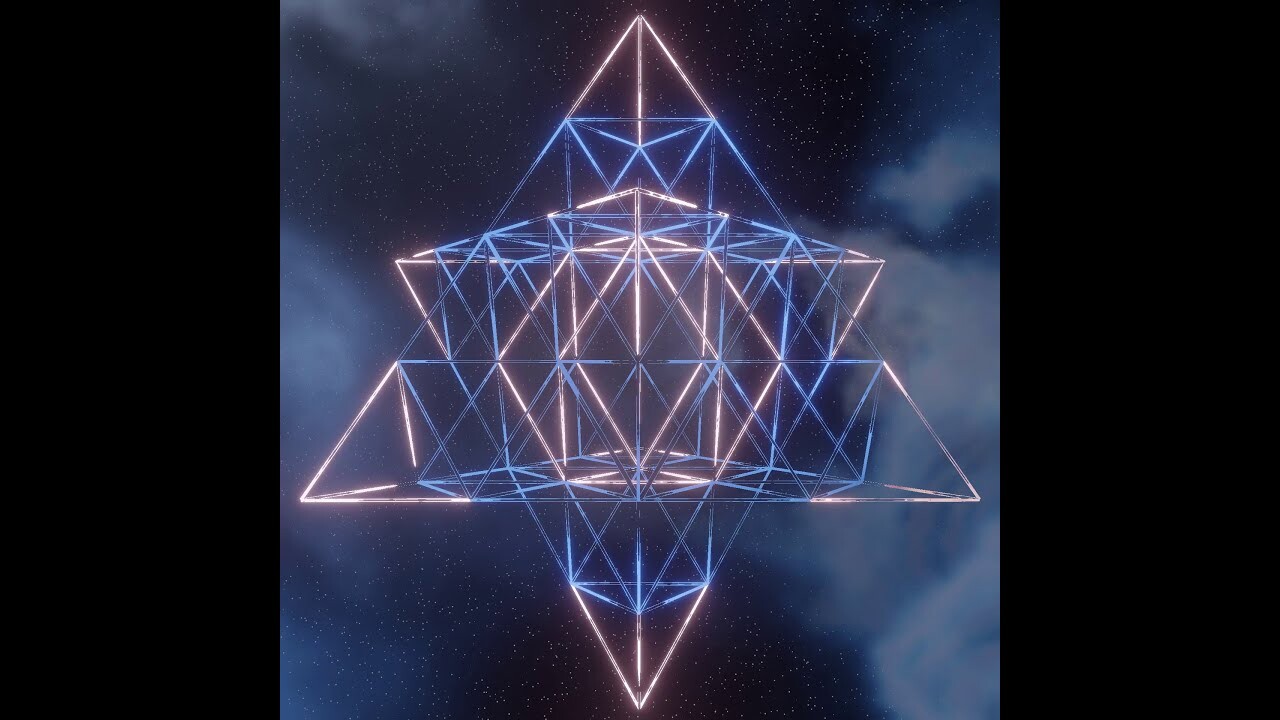 ArtStation - Abstract Geometric Structure Animation