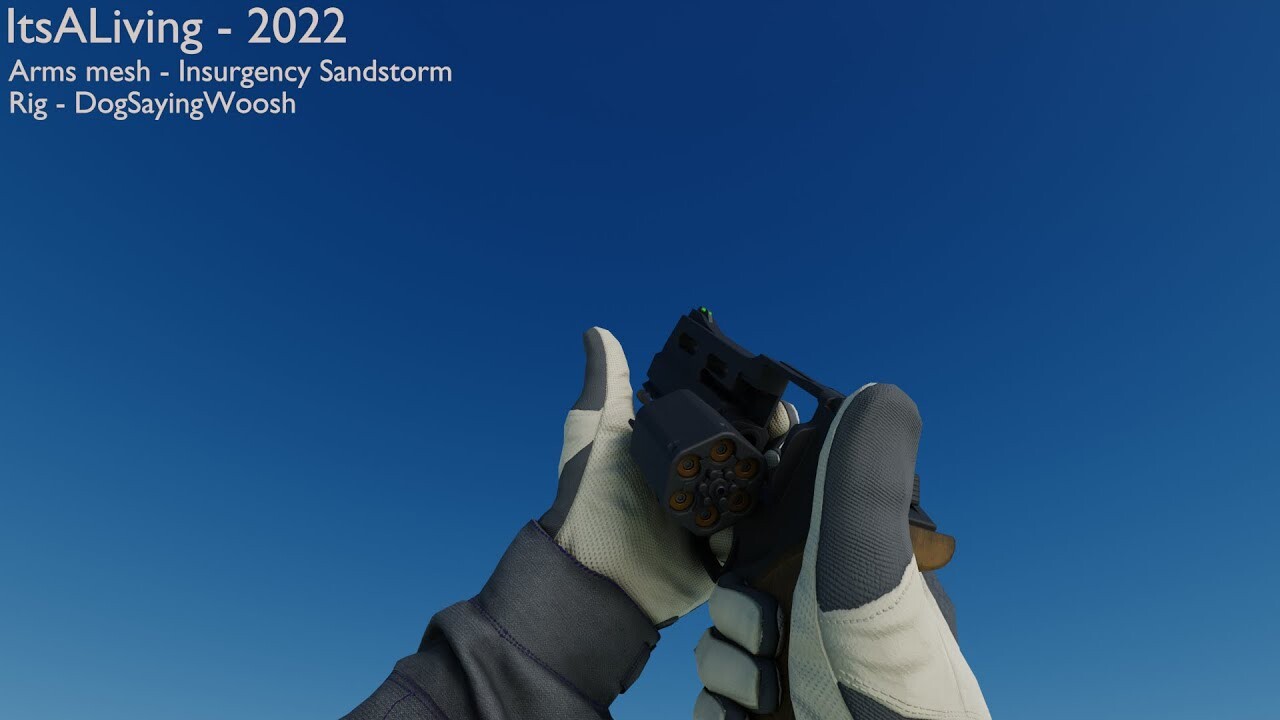 ArtStation - Revolver Reload Animation (Blender)