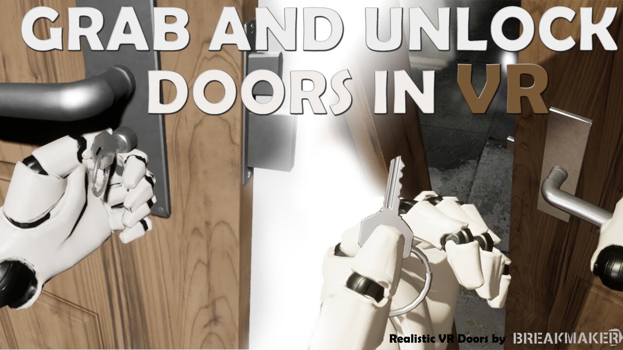 ArtStation - VR Interaction System "Realistic VR Doors" for the Unreal Engine