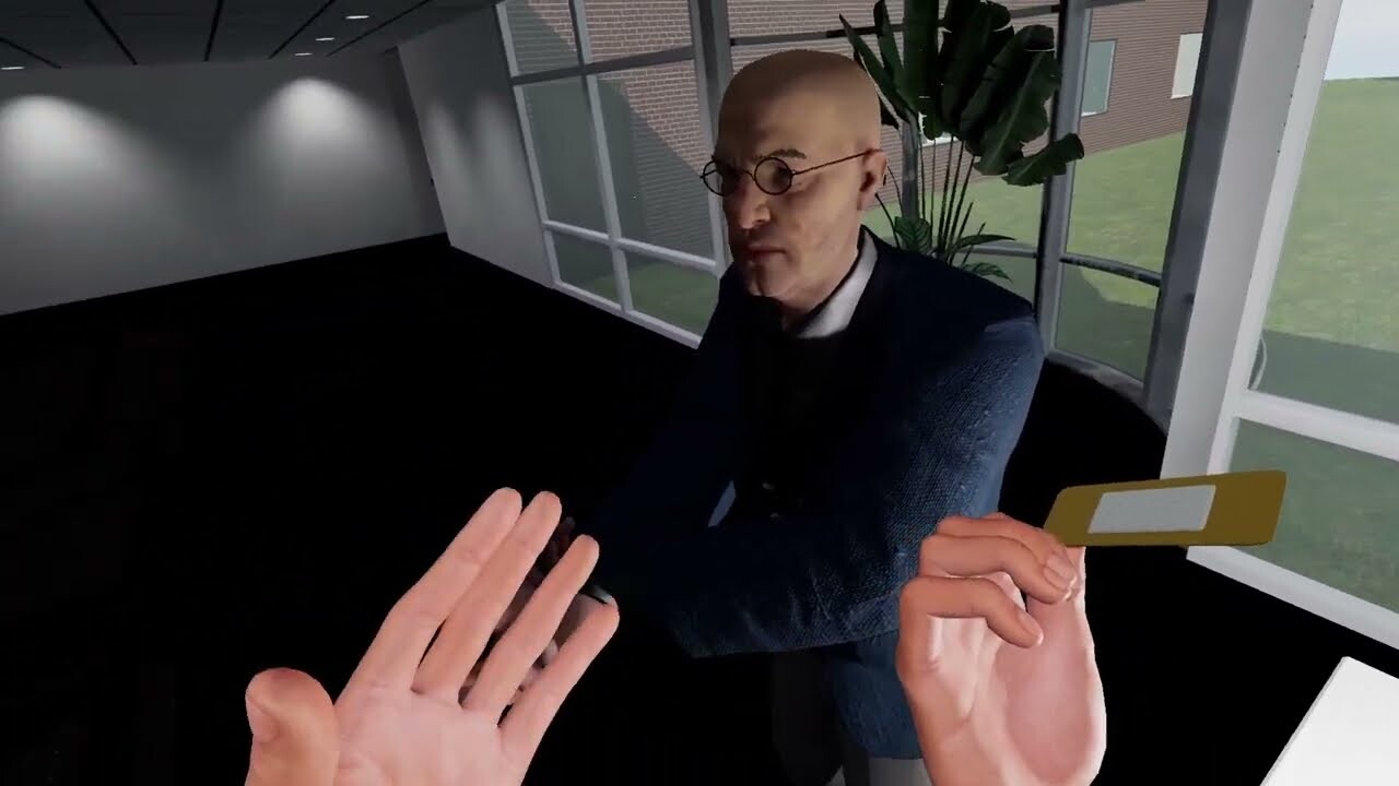 ArtStation - Two-handed VR interaction: bandaid application in Unreal Engine, VR training app