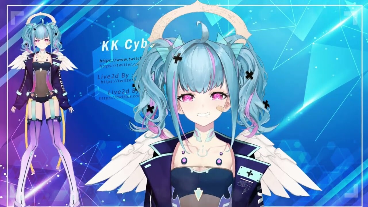 ArtStation - Live2d Showcase : KKCYBER [Iron Vertex] [early year 2021 ...