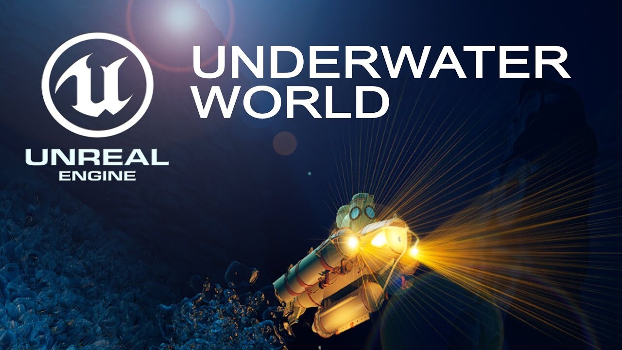 ArtStation - Cinematic UE5 Scene Ocean Underwater world