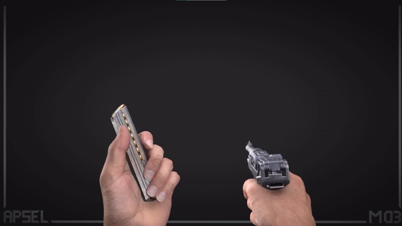 ArtStation - Luger P08 Viewmodel Reel