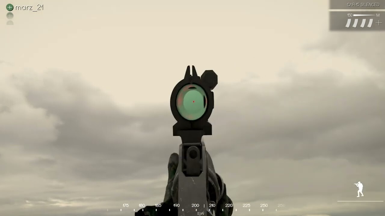 ArtStation - FPS Animation 3D Blender CAR-15