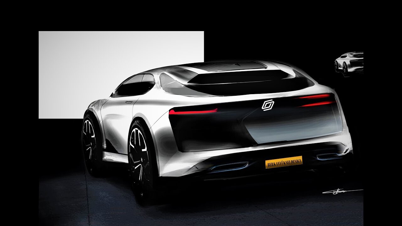 ArtStation - Asimetrik araç tasarımı Car design practice on Youtube