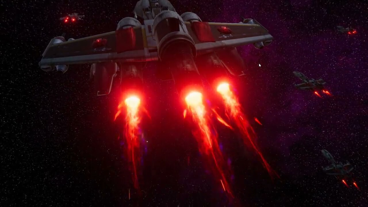 ArtStation - Jet engine flames