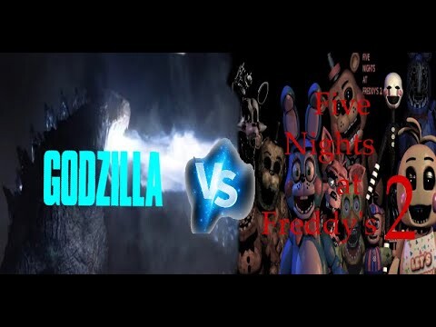 ArtStation - Godzilla Vs Fnaf 2 @Scott Cawthon @Legendary @Universal ...