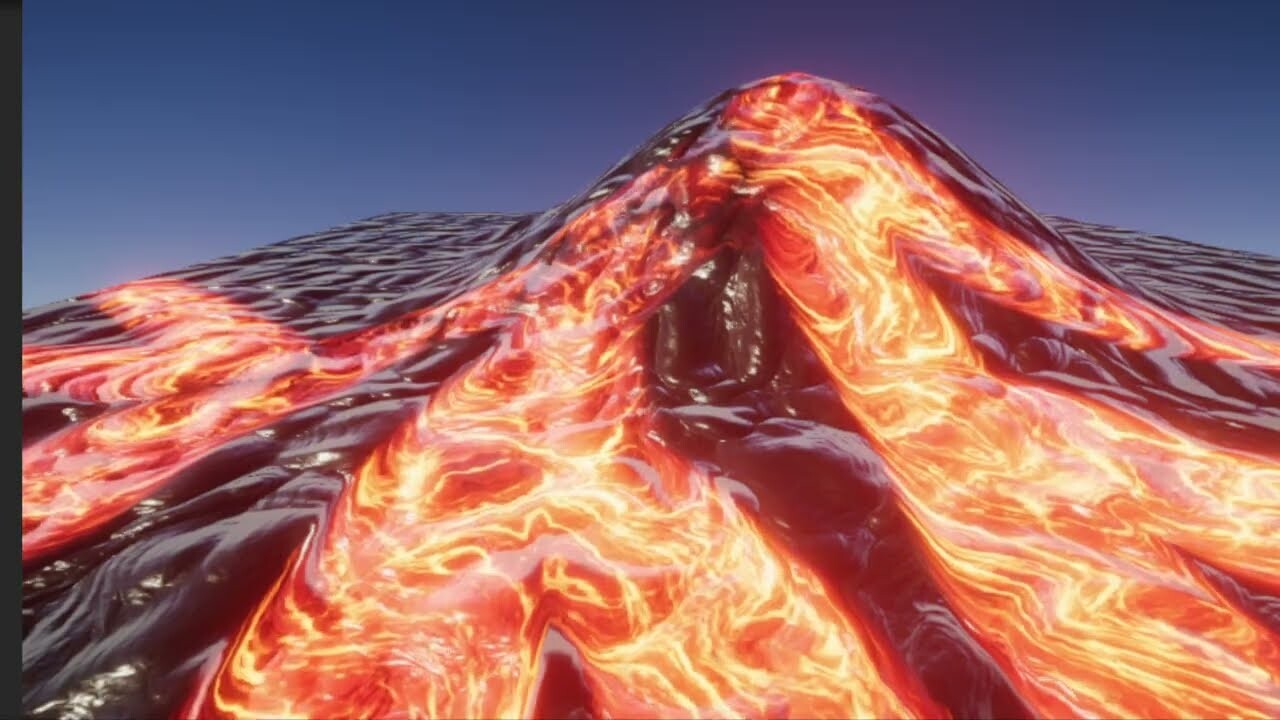 ArtStation - Procedural (Drawing) Lava
