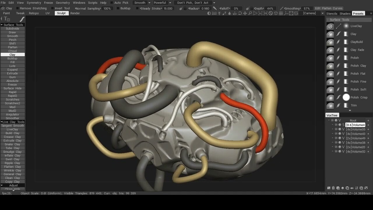 ArtStation - Engine inspired shape